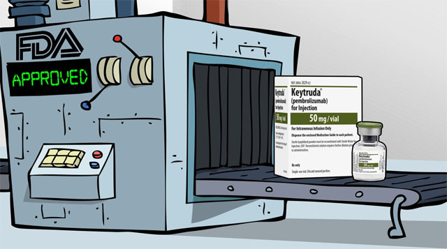 FDA批准KEYTRUDA一线治疗非小细胞肺癌_世界医疗网